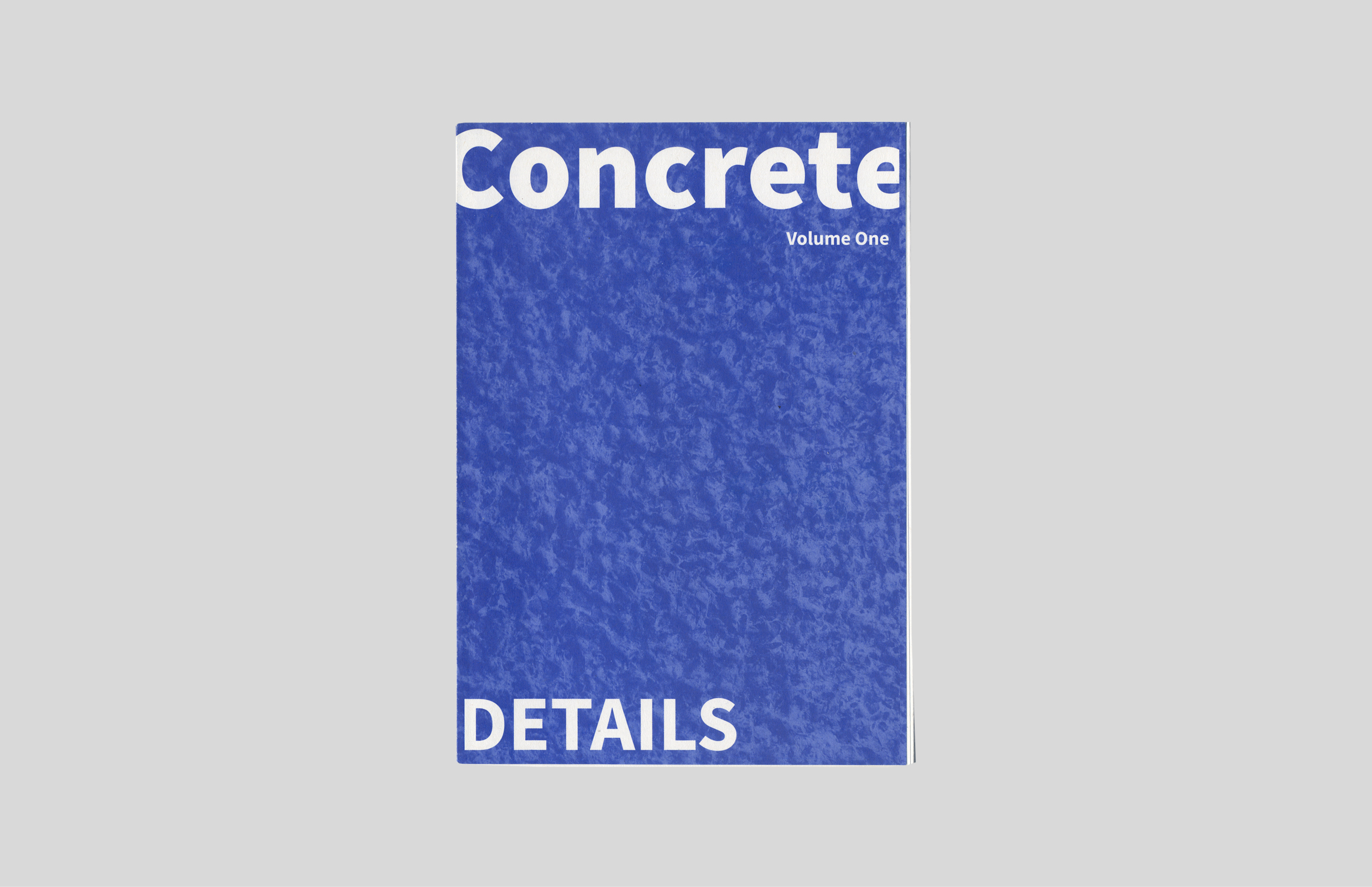 The Everyday Press — DETAILS Vol.1, Materials