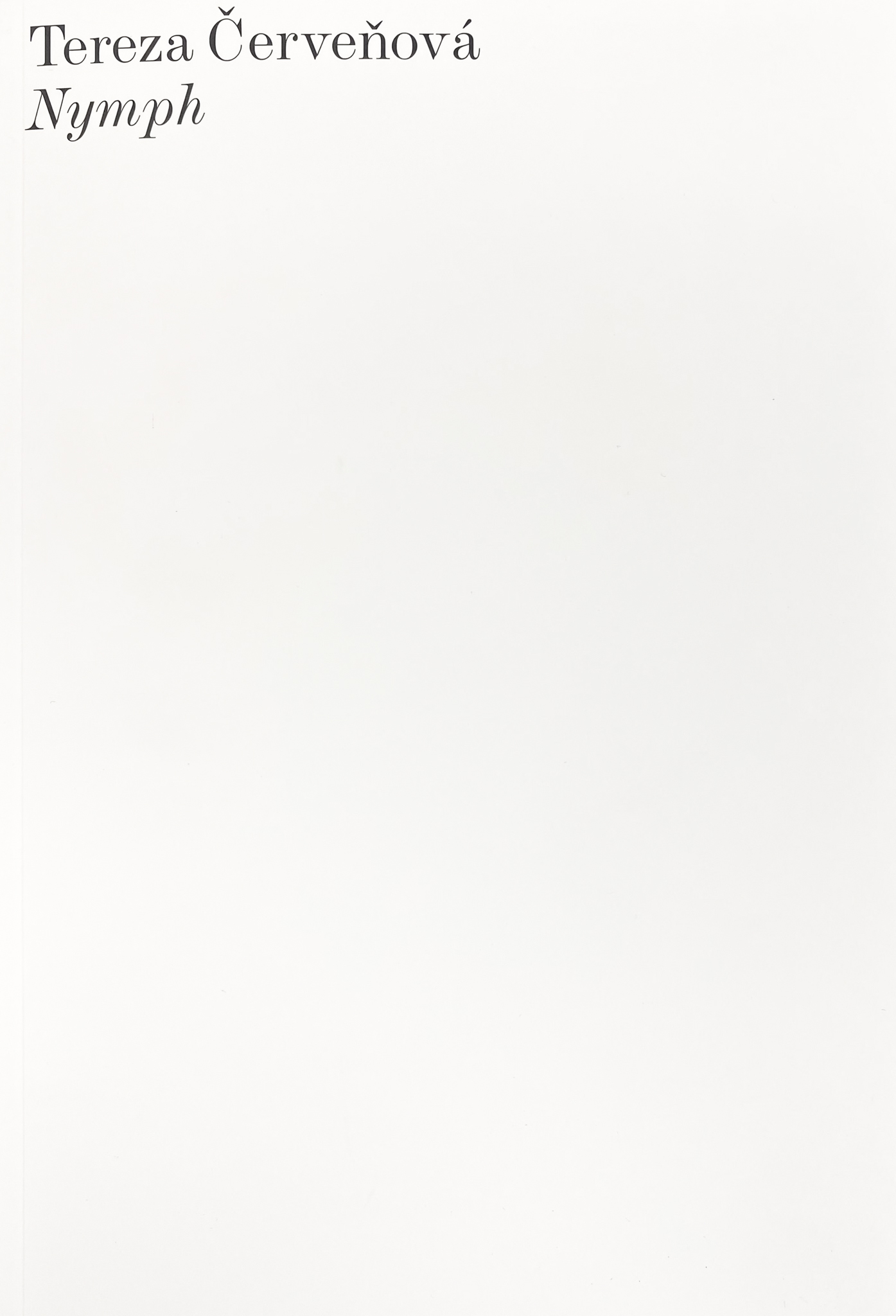 The Everyday Press — Nymph